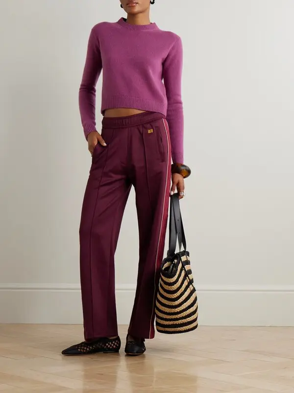 THE ELDER STATESMAN Crew Neck Cashmere Sweater