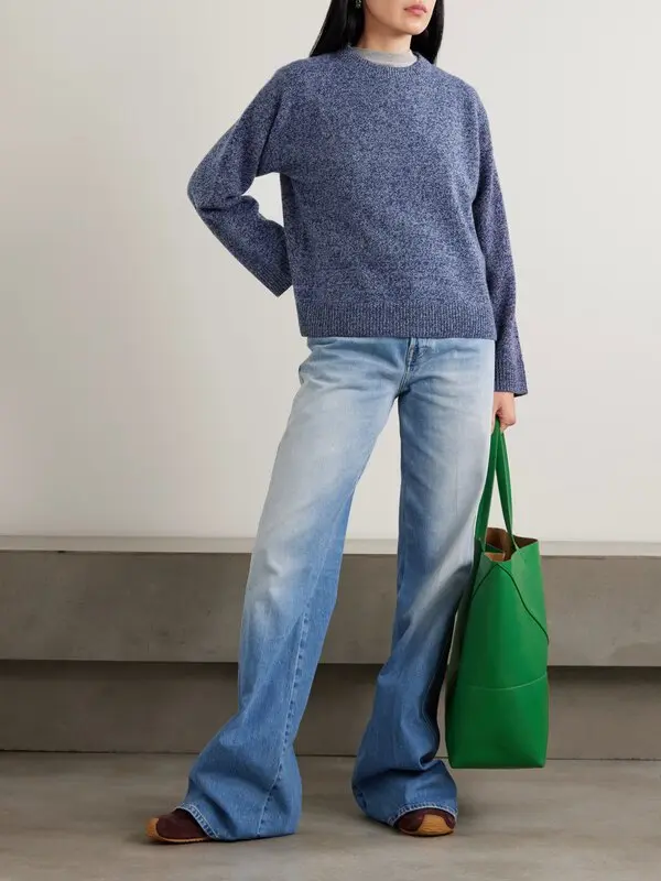 THE ELDER STATESMAN Zuma Cashmere Sweater