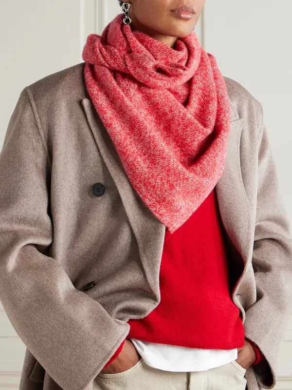 THE ELDER STATESMAN Cashmere Scarf