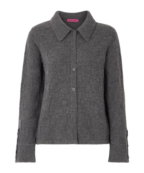 THE ELDER STATESMAN Long-sleeved Cashmere Cardigan