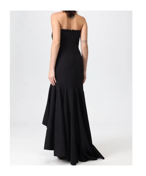 Solace Off-shoulder Ruffled Hem Dress