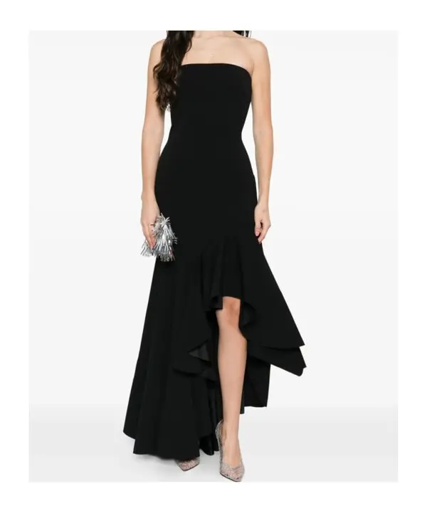 Solace Off-shoulder Ruffled Hem Dress