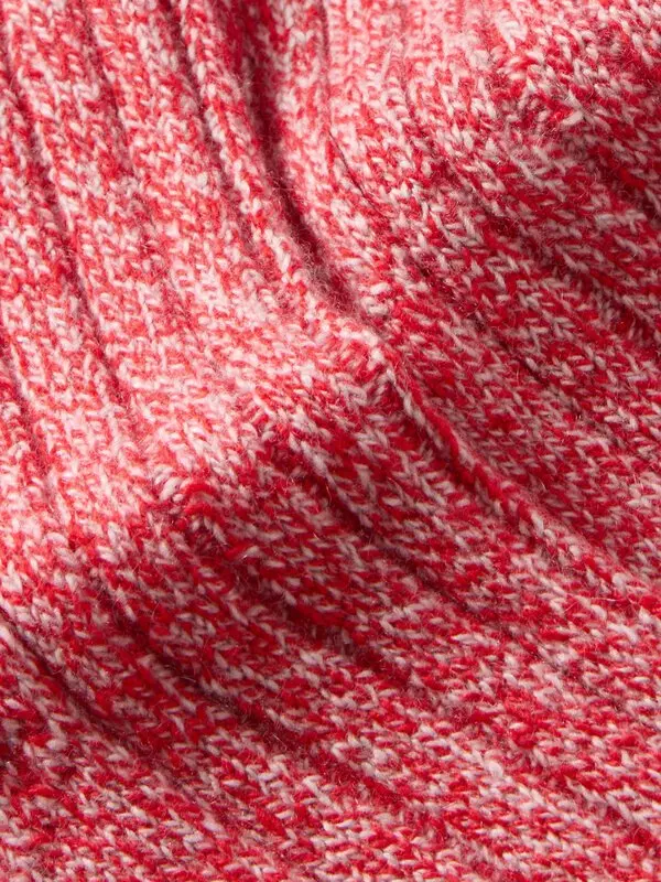 THE ELDER STATESMAN Ribbed Cashmere Socks