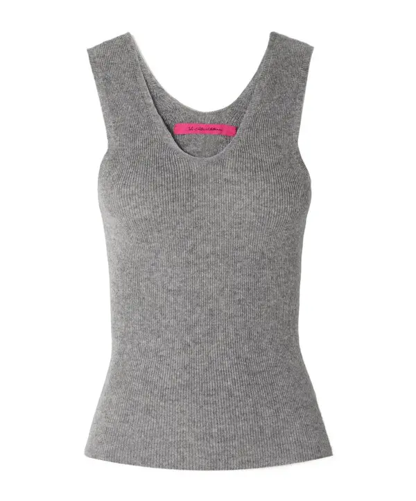 THE ELDER STATESMAN Delicash Cashmere And Silk Blend Vest