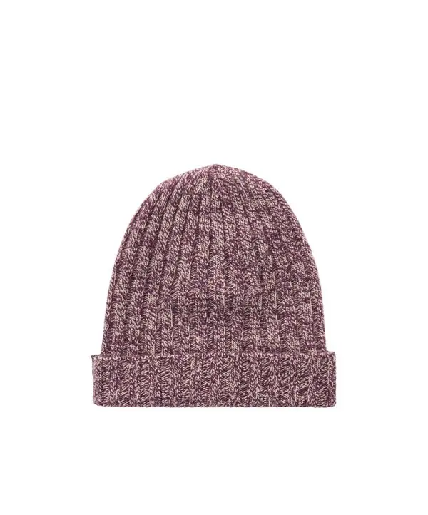 THE ELDER STATESMAN Pax Ribbed Cashmere Beanie