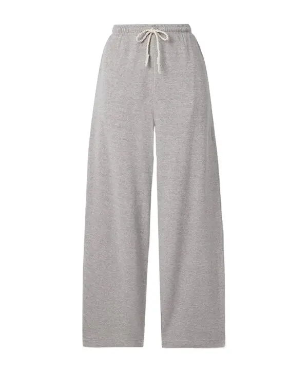 THE ELDER STATESMAN Daily Wide-leg Sweatpants