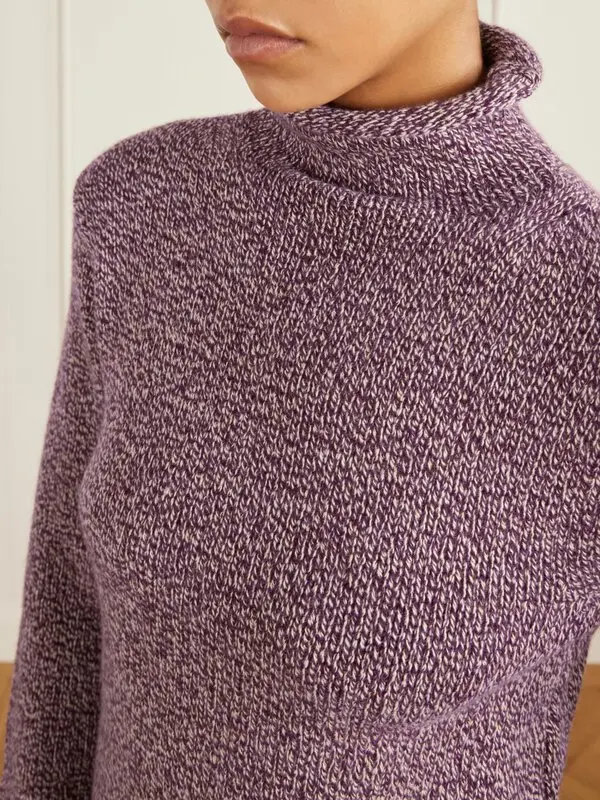 THE ELDER STATESMAN Flow Cashmere Turtleneck Sweater