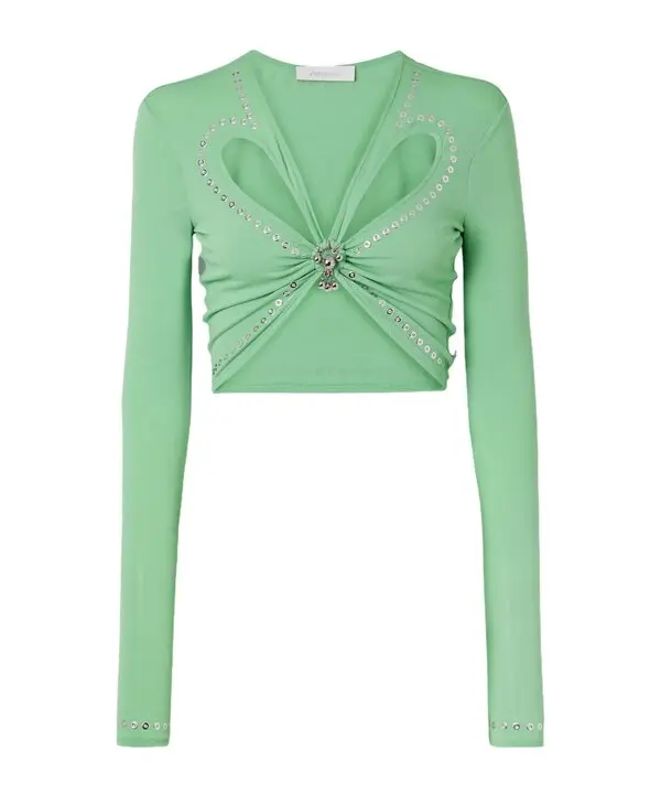 Rabanne Haut Long-sleeved Top