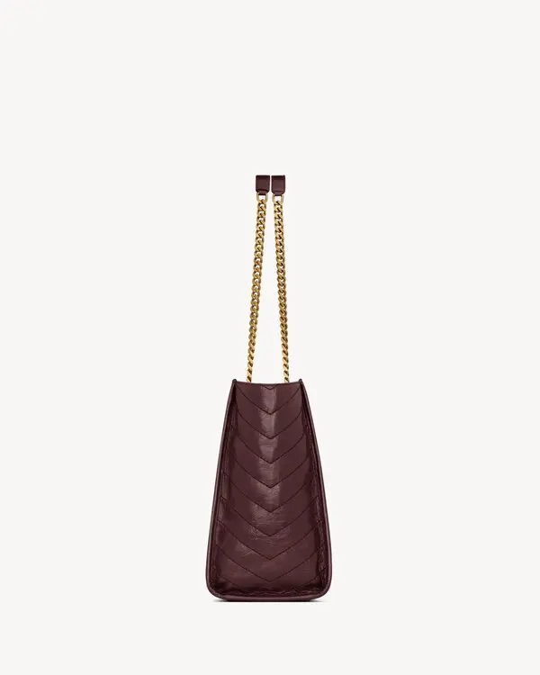 Saint Laurent Niki Shopping Bag In Vintage Leather