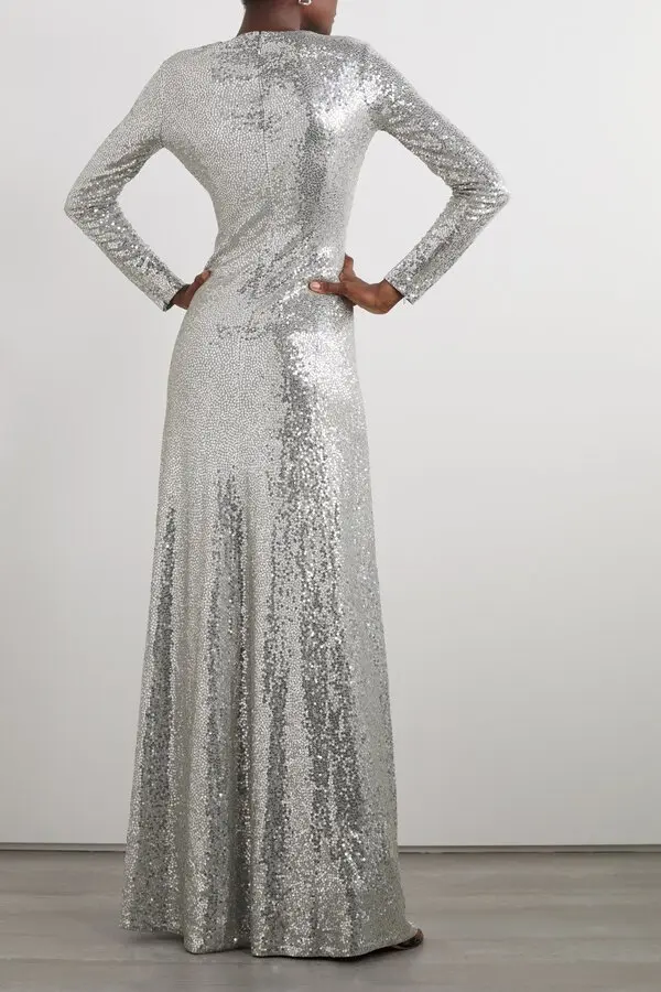 Michael Kors Sequined Plain Dress Dress