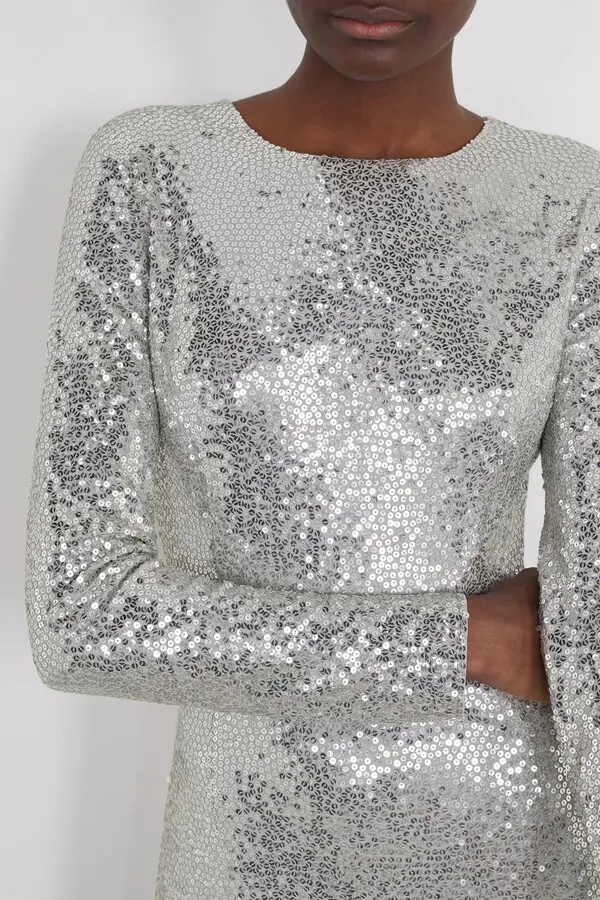 Michael Kors Sequined Plain Dress Dress