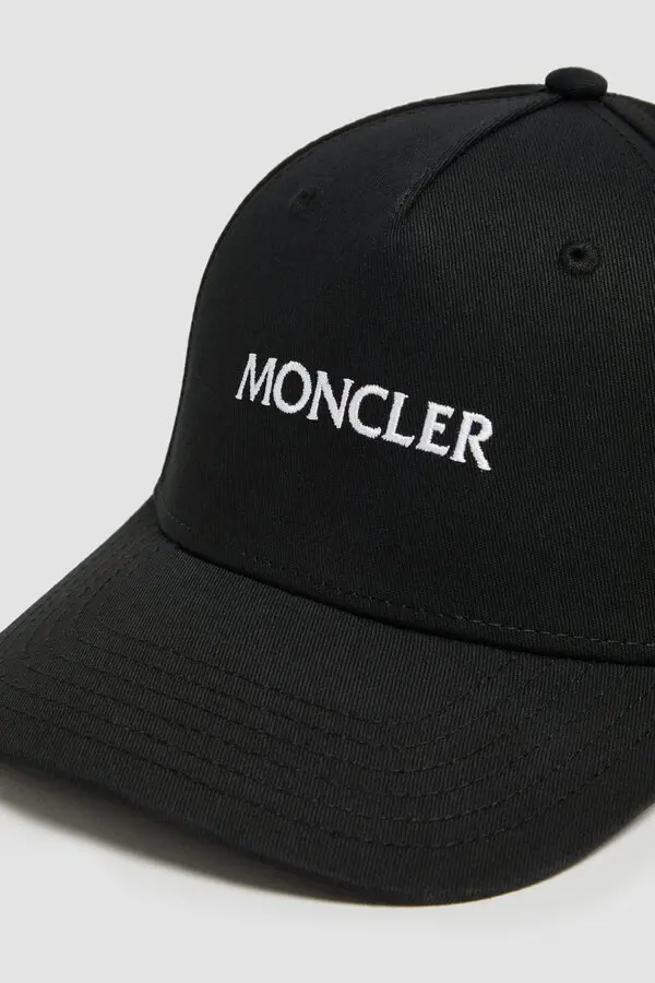 Moncler Logo Embroidered Baseball Cap