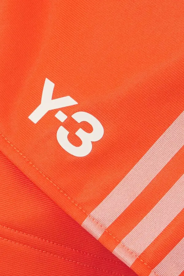 ADIDAS ORIGINALS Y-3 Firebird Striped Knitted Shorts