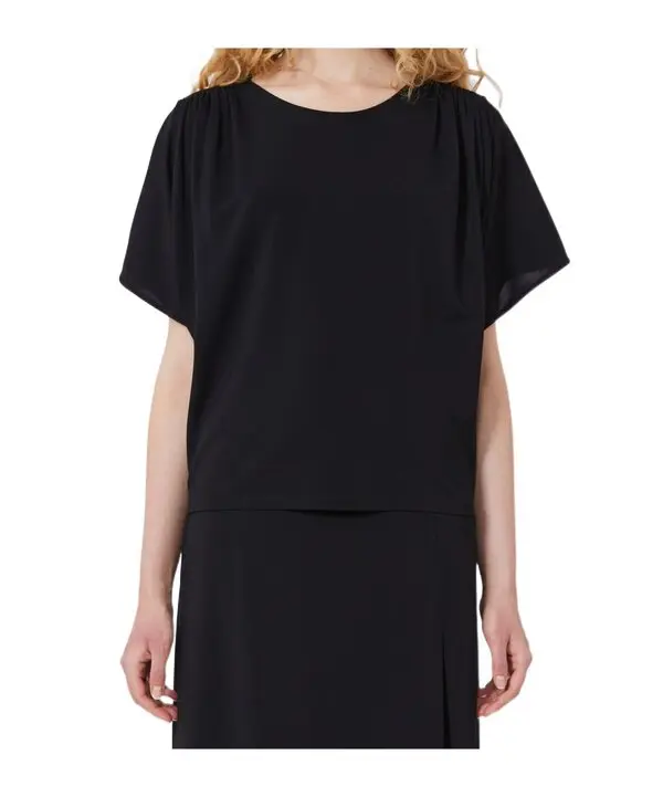 Max Mara Crew Neck Short-sleeved T-shirt