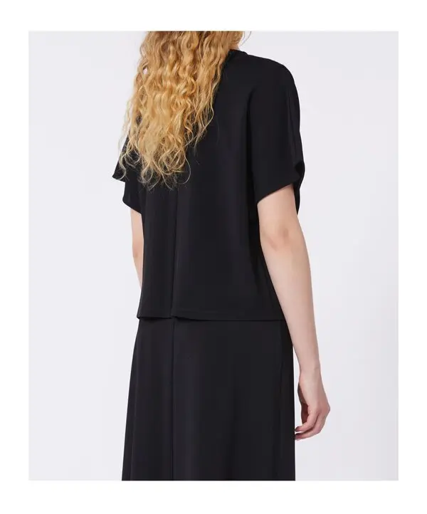 Max Mara Crew Neck Short-sleeved T-shirt