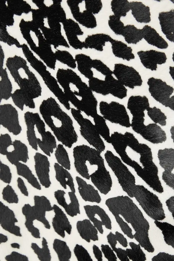 Michael Kors Leopard Print Mini Skirt