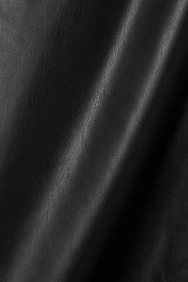 Proenza Schouler Leather Paneled Pleated Dress