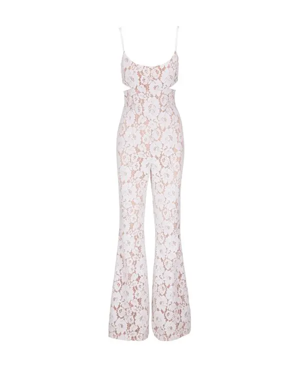 Michael Kors Lace Detail Jumpsuit