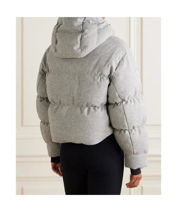 Cordova Quilted Zip-up Down Jacket