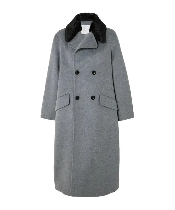 Proenza Schouler Emma Double-breasted Wool Blend Coat