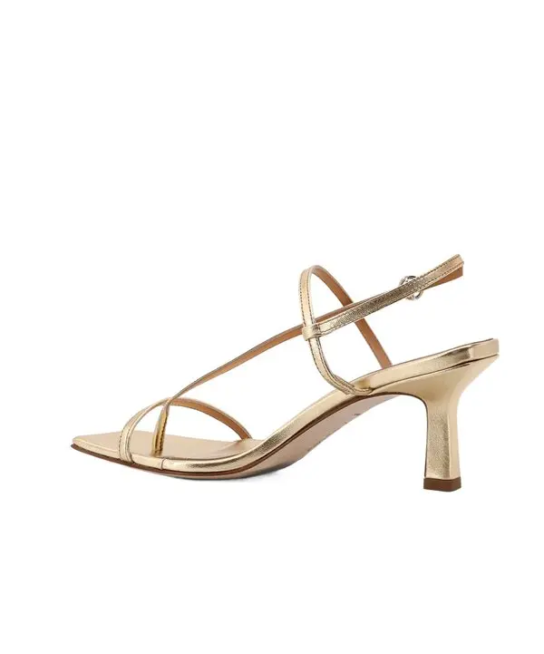 AeydĒ Square Toe High Heel Sandals