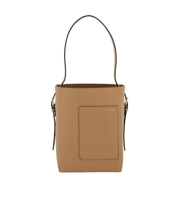 VALEXTRA Medium Soft Bucket Leather Bag