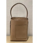 VALEXTRA Medium Soft Bucket Leather Bag