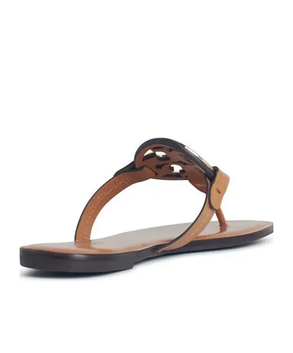 Tory Burch Miller Logo Plaque Sandals