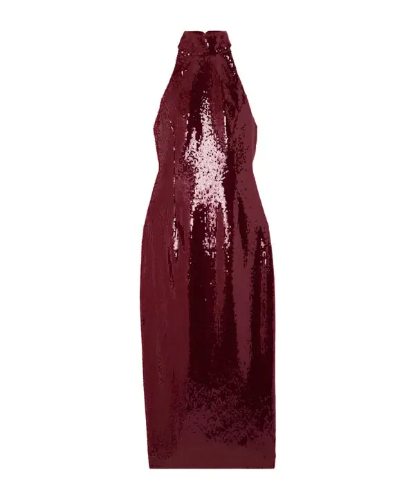 Rebecca Vallance Zelda Bow Sequined Dress