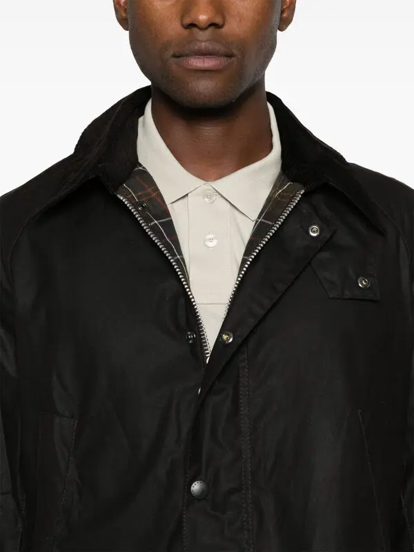 Barbour Buttoned Long-sleeved Jacket