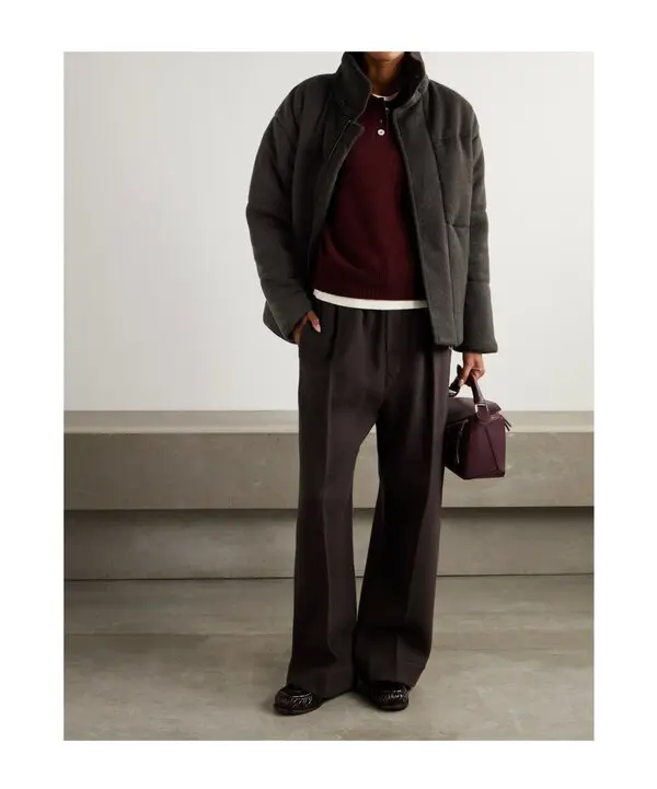 Le Kasha Long-sleeved Cotton-padded Jacket