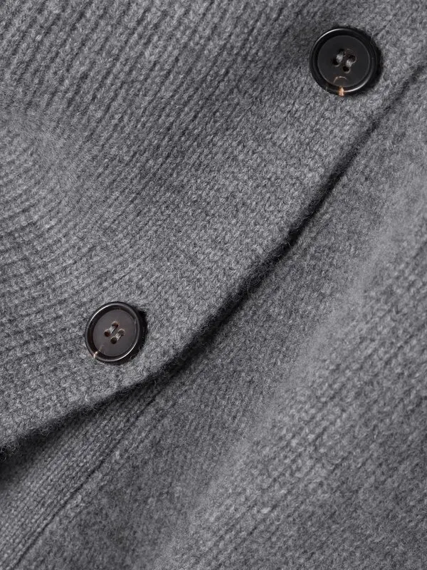 Le Kasha Long-sleeved Cardigan With Button Closure