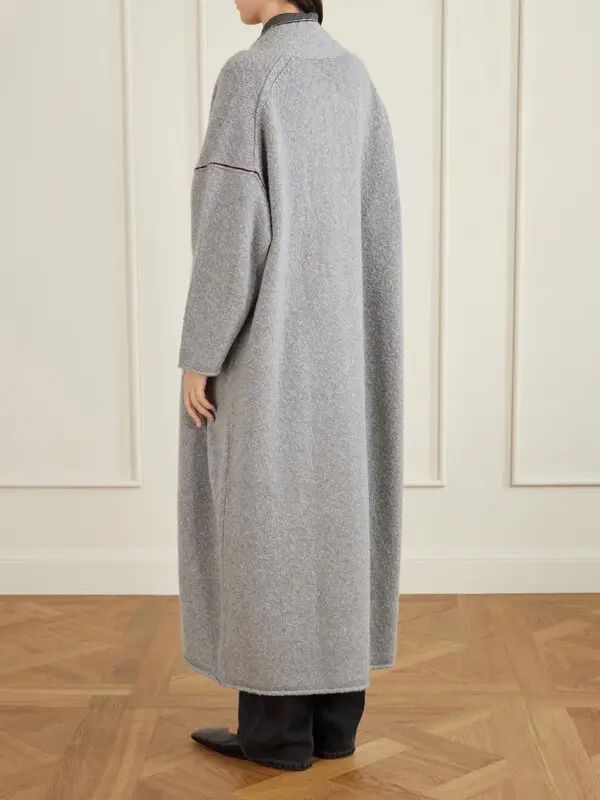 THE ELDER STATESMAN Glacier Cashmere Cardigan