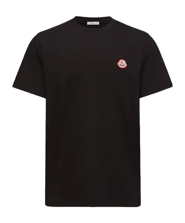 Moncler Logo Cotton Jersey T-shirt