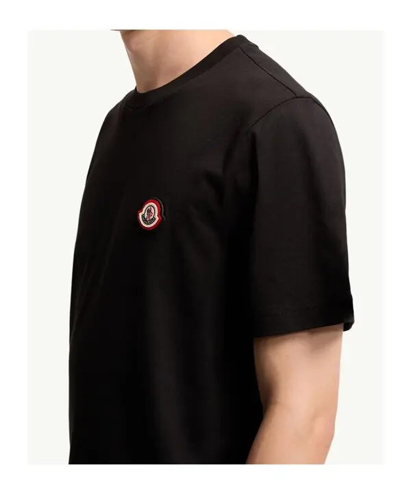 Moncler Logo Cotton Jersey T-shirt