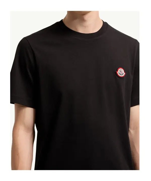 Moncler Logo Cotton Jersey T-shirt