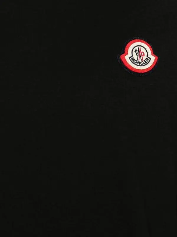 Moncler Logo Patch Crewneck T-shirt