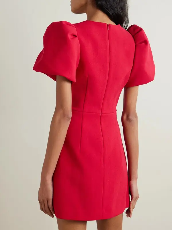 Rebecca Vallance Akari Mini Dress With Crystal Embellishments