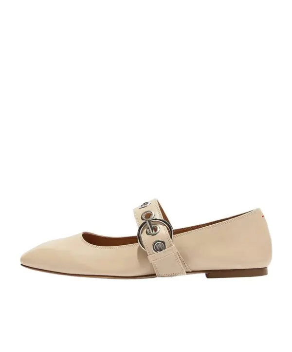 AeydĒ Buckle-strap Ballet Flats