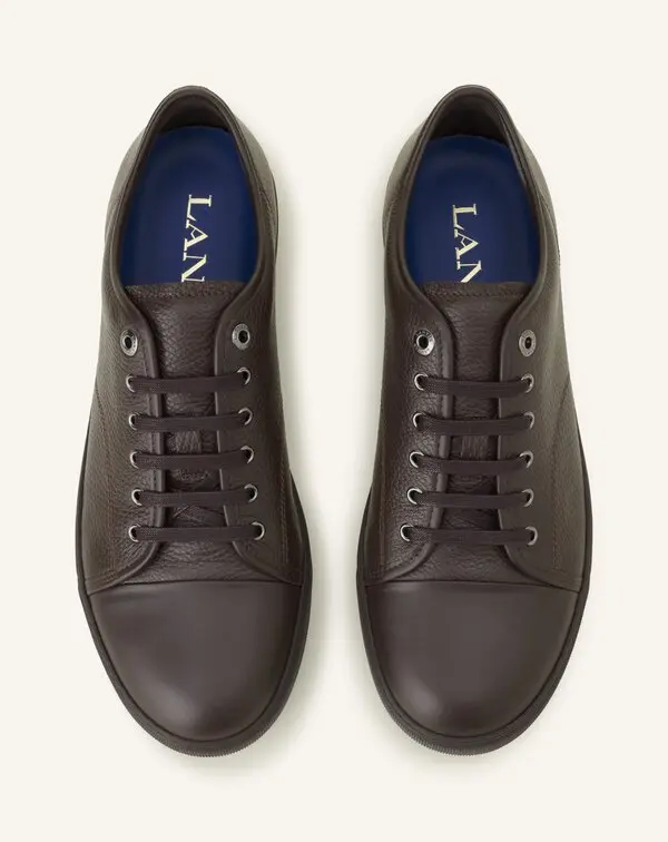 LANVIN Textured Low-top Sneakers