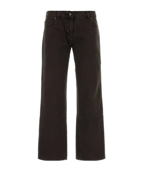 Magda Butrym Straight-leg Casual Trousers - Brown