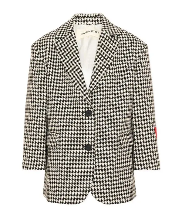 SIMONETTA Houndstooth Blazer