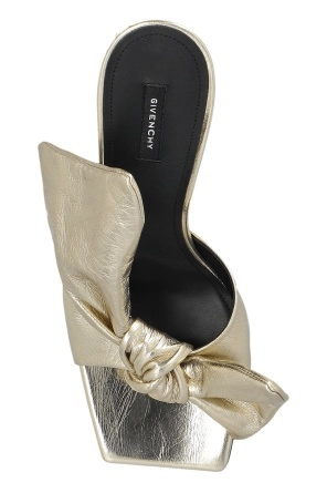 Givenchy Bow Detail Square Toe Sandals