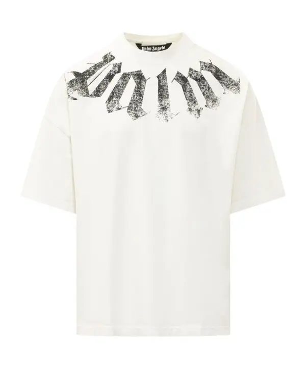 Palm Angels Big Neck Logo T-shirt
