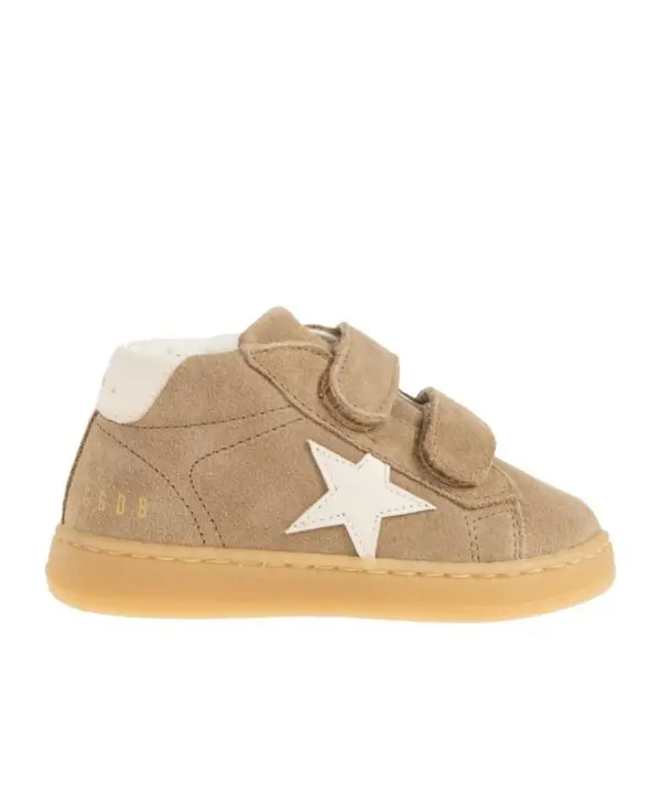 GOLDEN GOOSE Round Toe Sneakers With Velcro Fastening