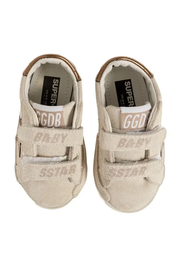 GOLDEN GOOSE Round Toe Velcro Sneakers
