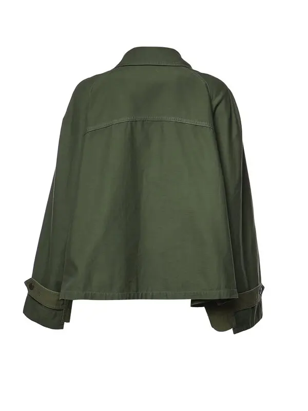 Celine Collared Long-sleeved Casual Jacket