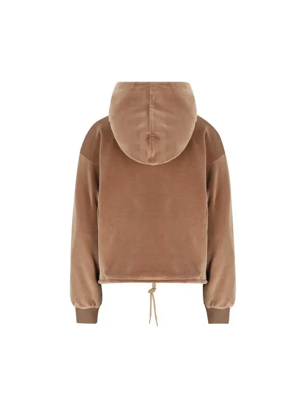 Celine Long-sleeved Hooded Casual Jacket With Zippered Pocket
