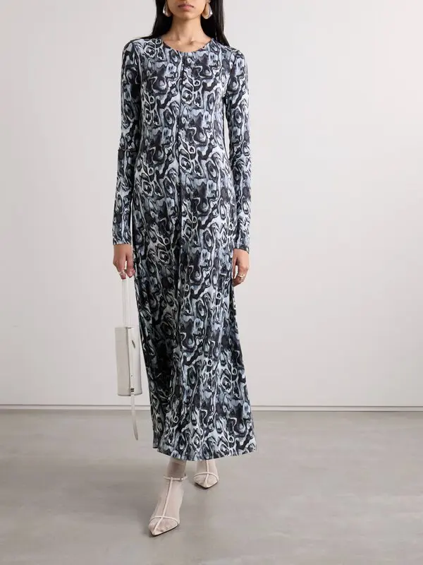 Proenza Schouler Atlas Printed Dress