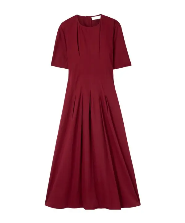 Proenza Schouler Ainsley Pleated Midi Dress
